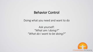 Elements of Mind Control - Charisma School | PPTX