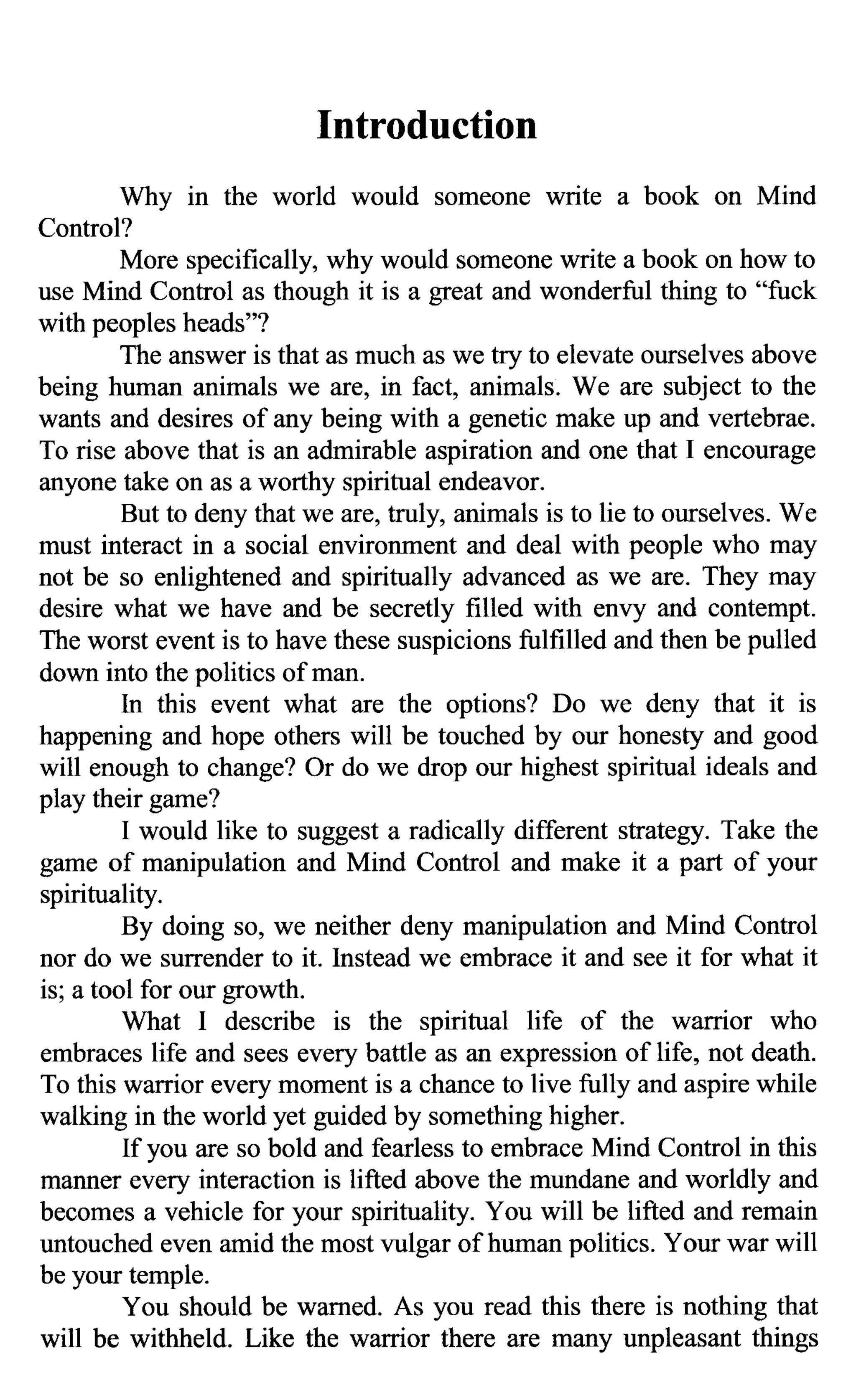 Mind Control 101 | PDF | Brain and Nervous System Disorders | Diseases ...