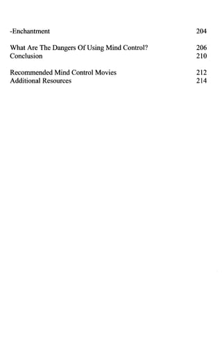 Mind Control 101 | PDF | Brain and Nervous System Disorders | Diseases ...