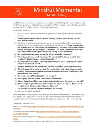 Mindful moments | PDF