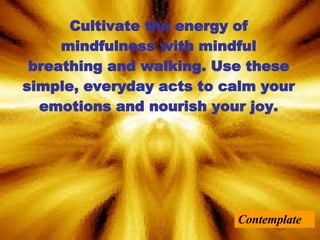 Mindful Ways To Happy Days | PPT