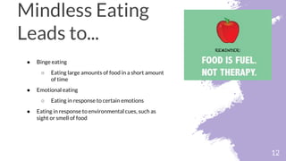 Mindful eating | PPTX