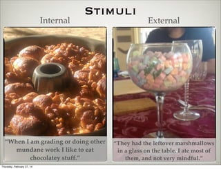 Mindful Eating Exploratory Study | PPT