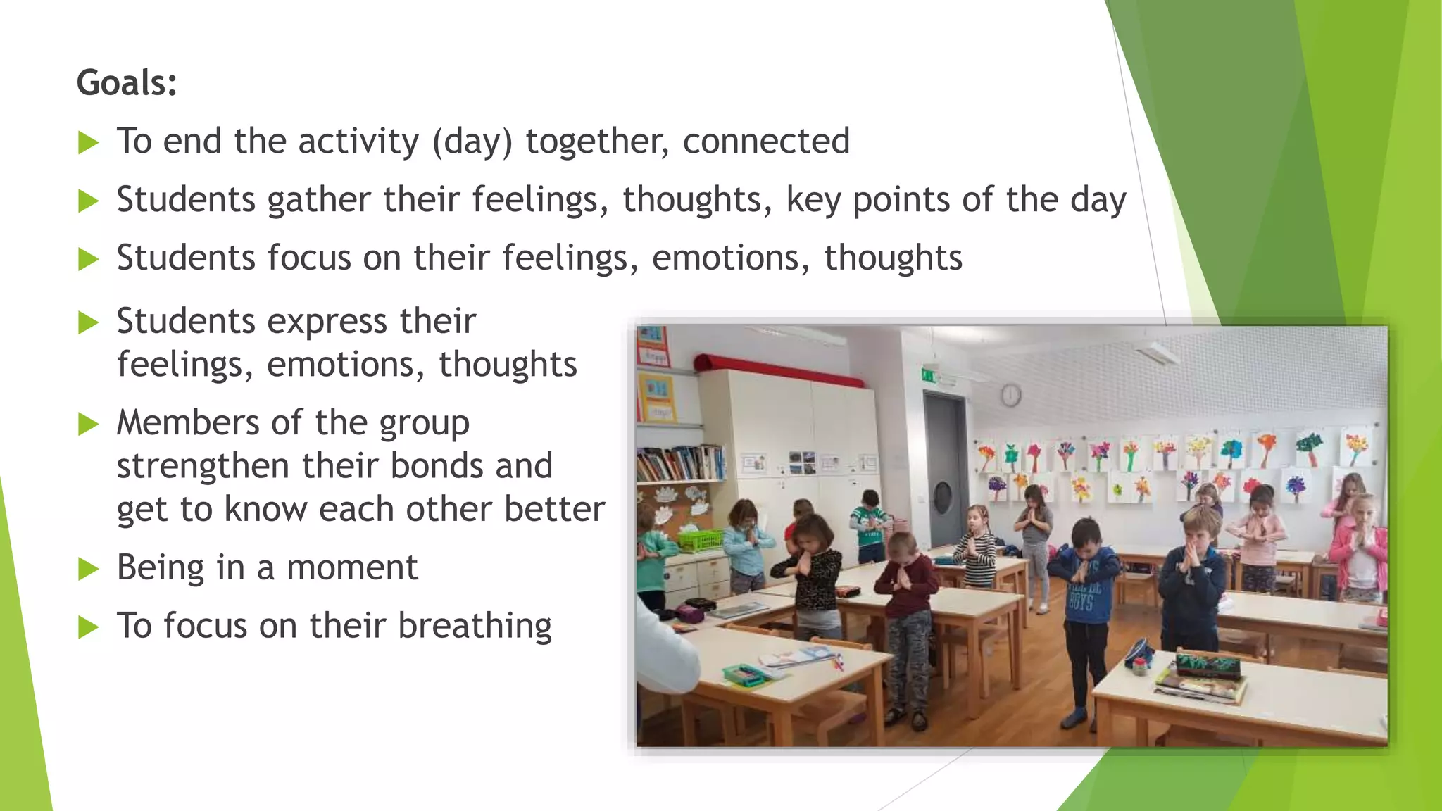 Mindful end of a school day | PPT