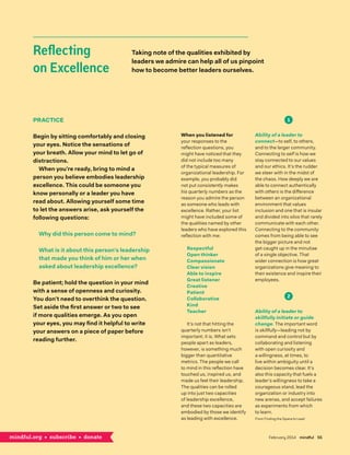 Mindful leadership feb2014 | PDF