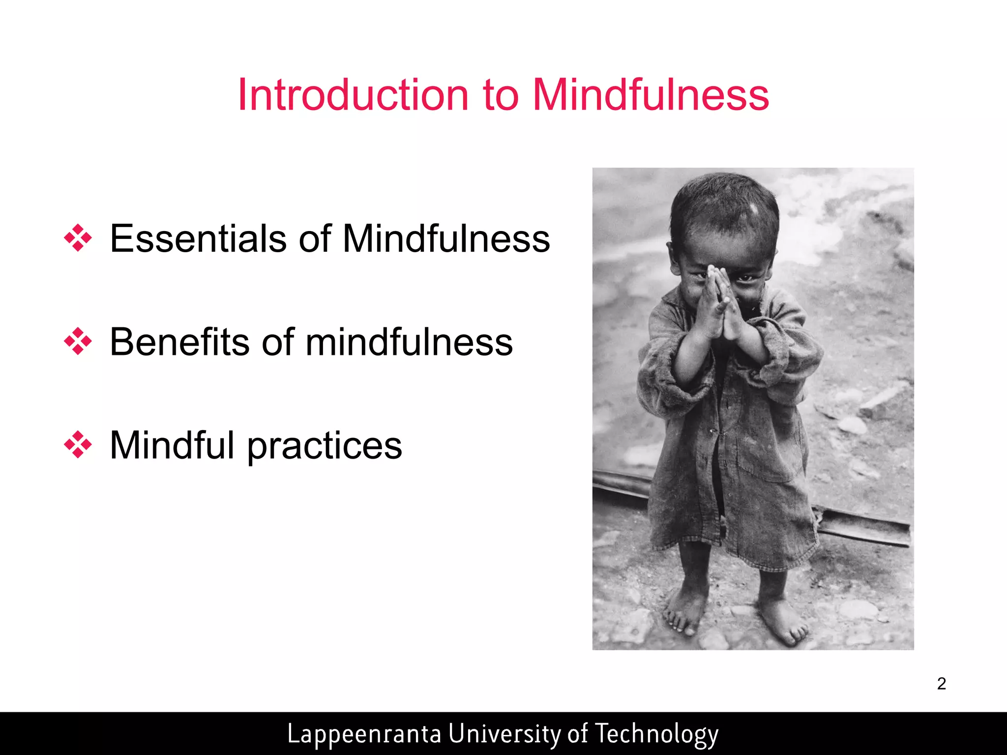 Introduction to Mindfulness | PDF