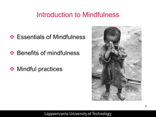 Introduction to Mindfulness | PDF