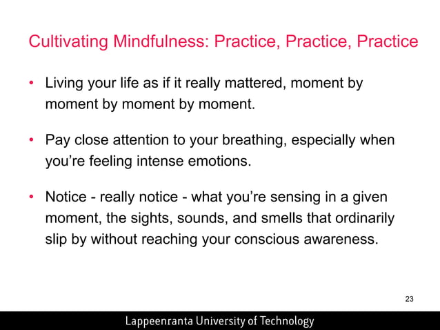 Introduction to Mindfulness | PDF | Brain and Nervous System Disorders ...