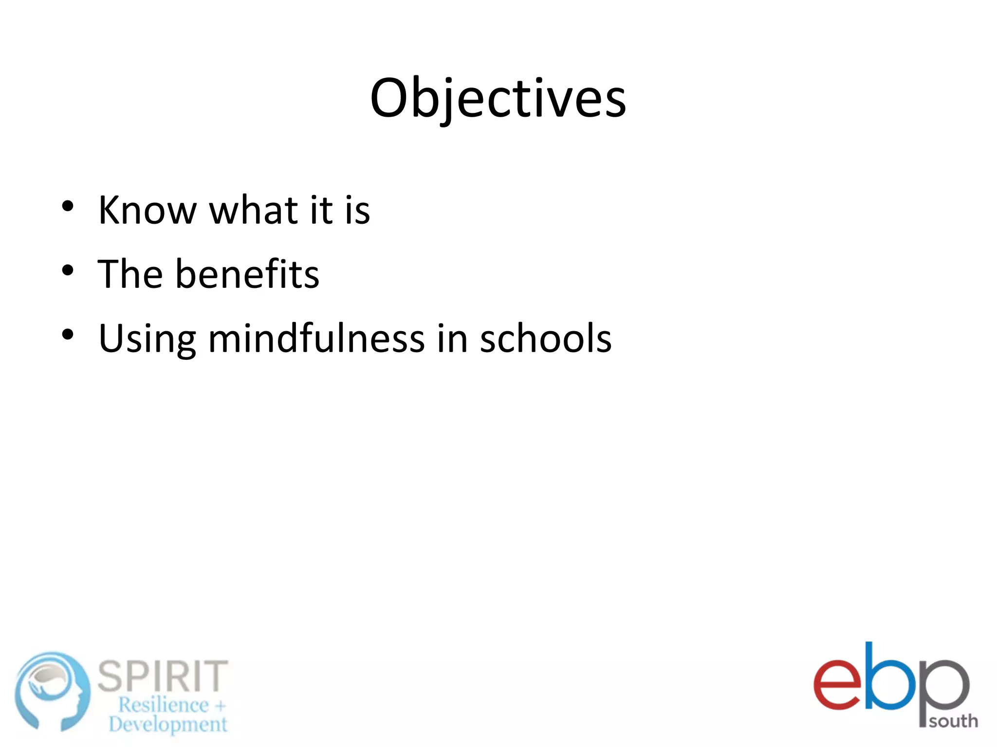 Mindfulness in Education | PPT