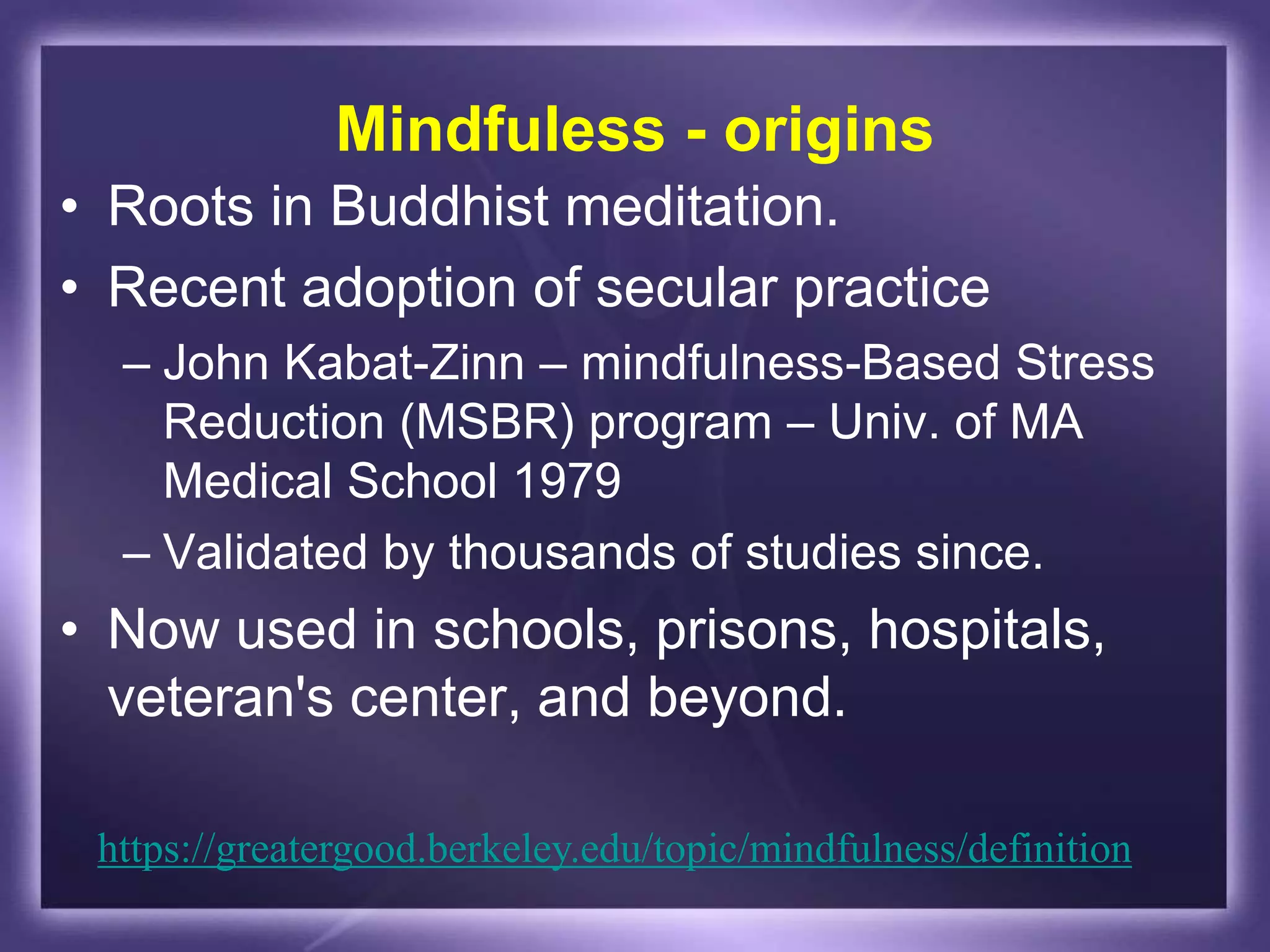 MINDLESS about MINDFULNESS | PPT