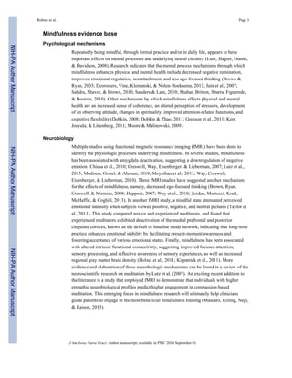 Mindfulness: An effective coaching tool for improving physical and ...