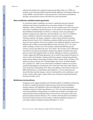 Mindfulness: An effective coaching tool for improving physical and mental health | PDF