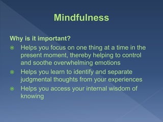 Mindfulness inner wisdom | PPT