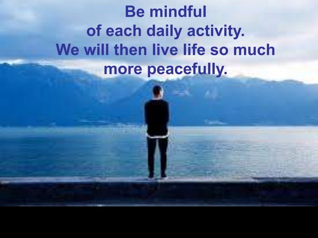 Mindfulness - My Reflections | PPT