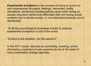 Mindfulness & Acceptance Powerpoint | PPT