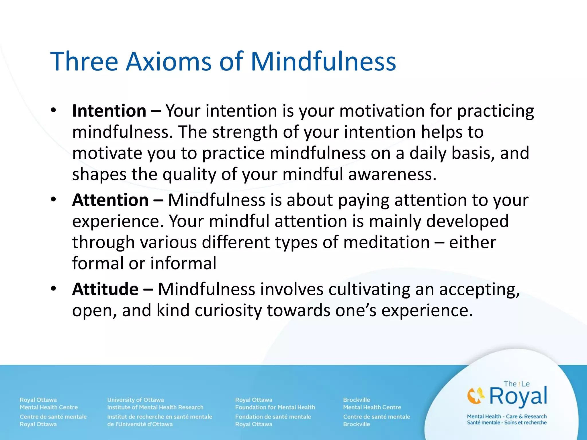 Mindfulness and Mental Health | PDF