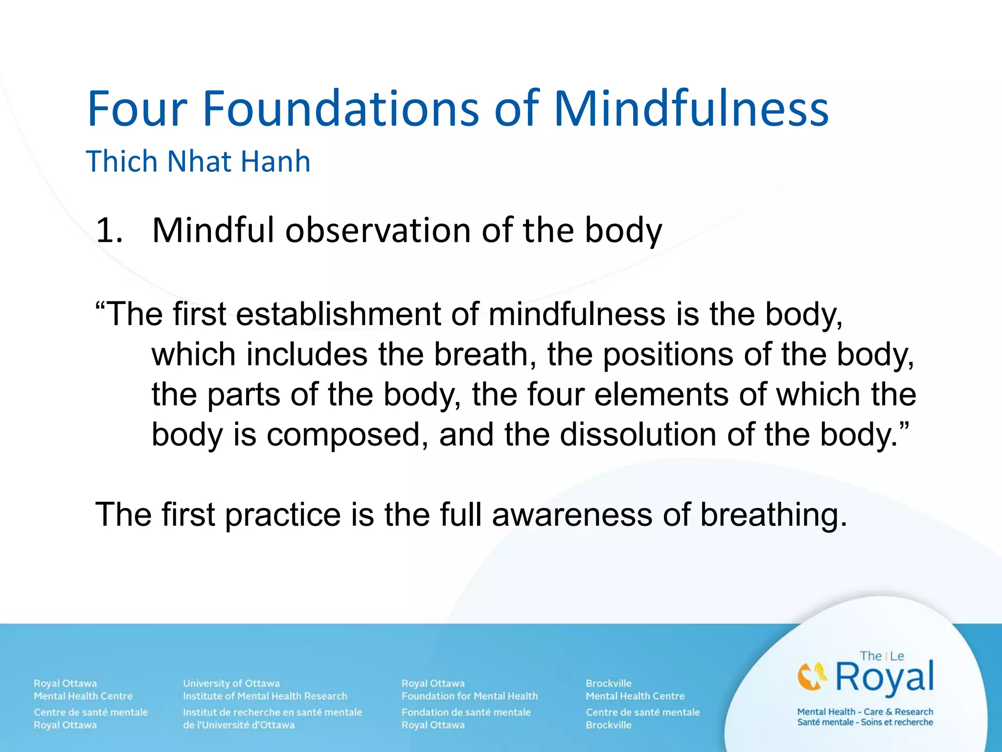 Mindfulness and Mental Health | PDF