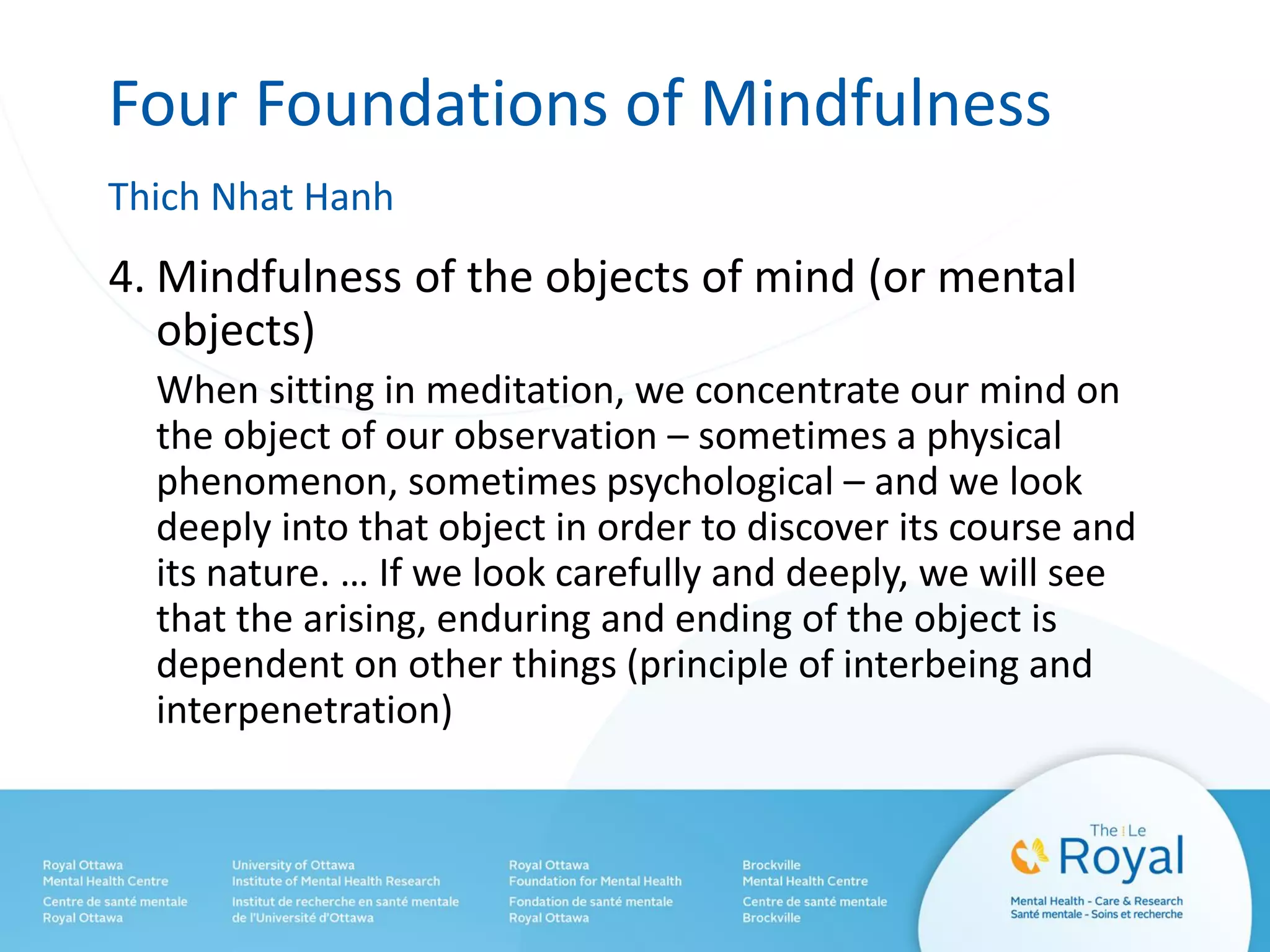 Mindfulness and Mental Health | PDF