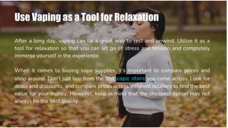 Mindfulness and Self-Care: Techniques to Reduce Stress and Anxiety | PPTX