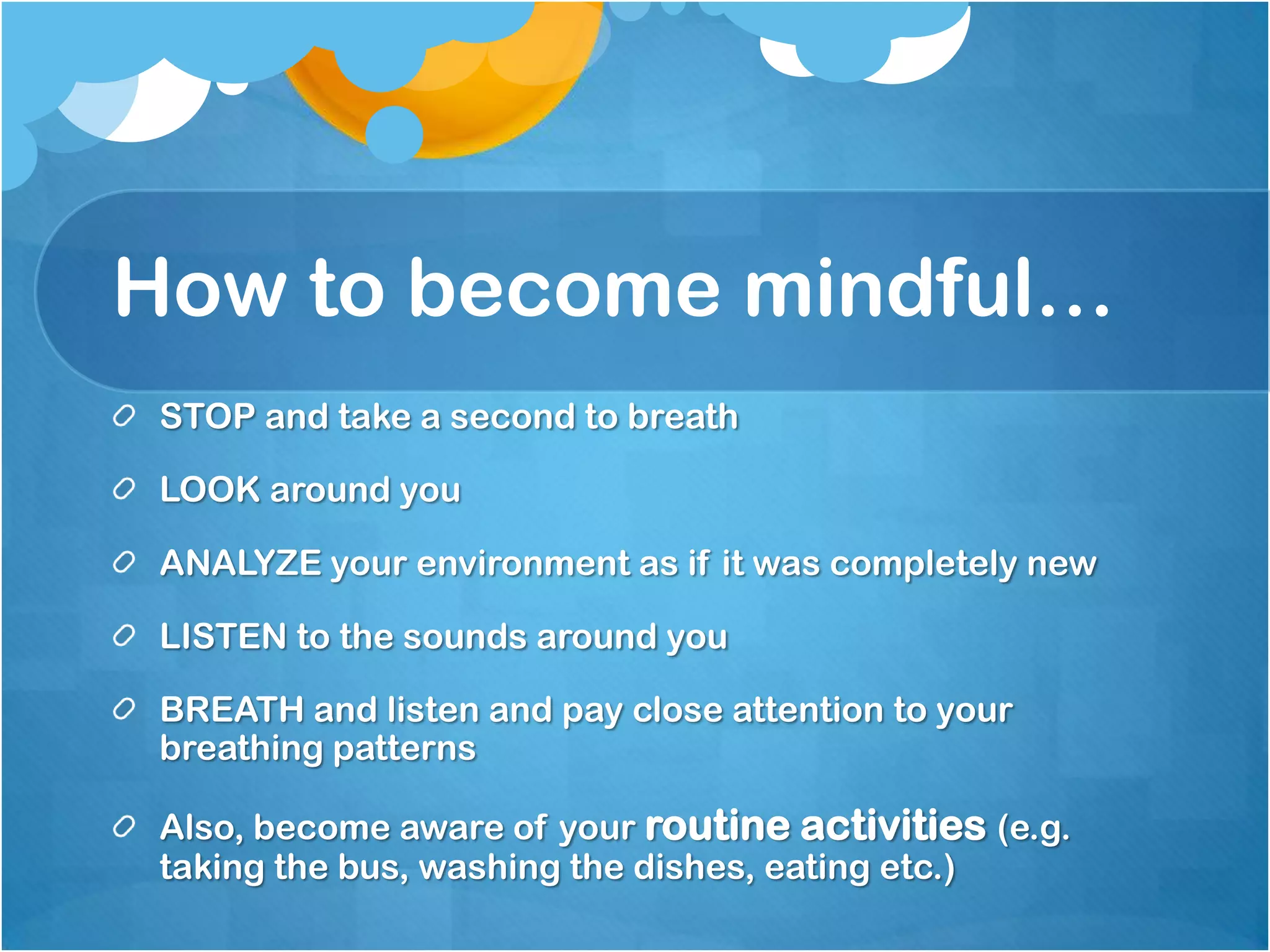 Mindfulness based therapy | PPTX