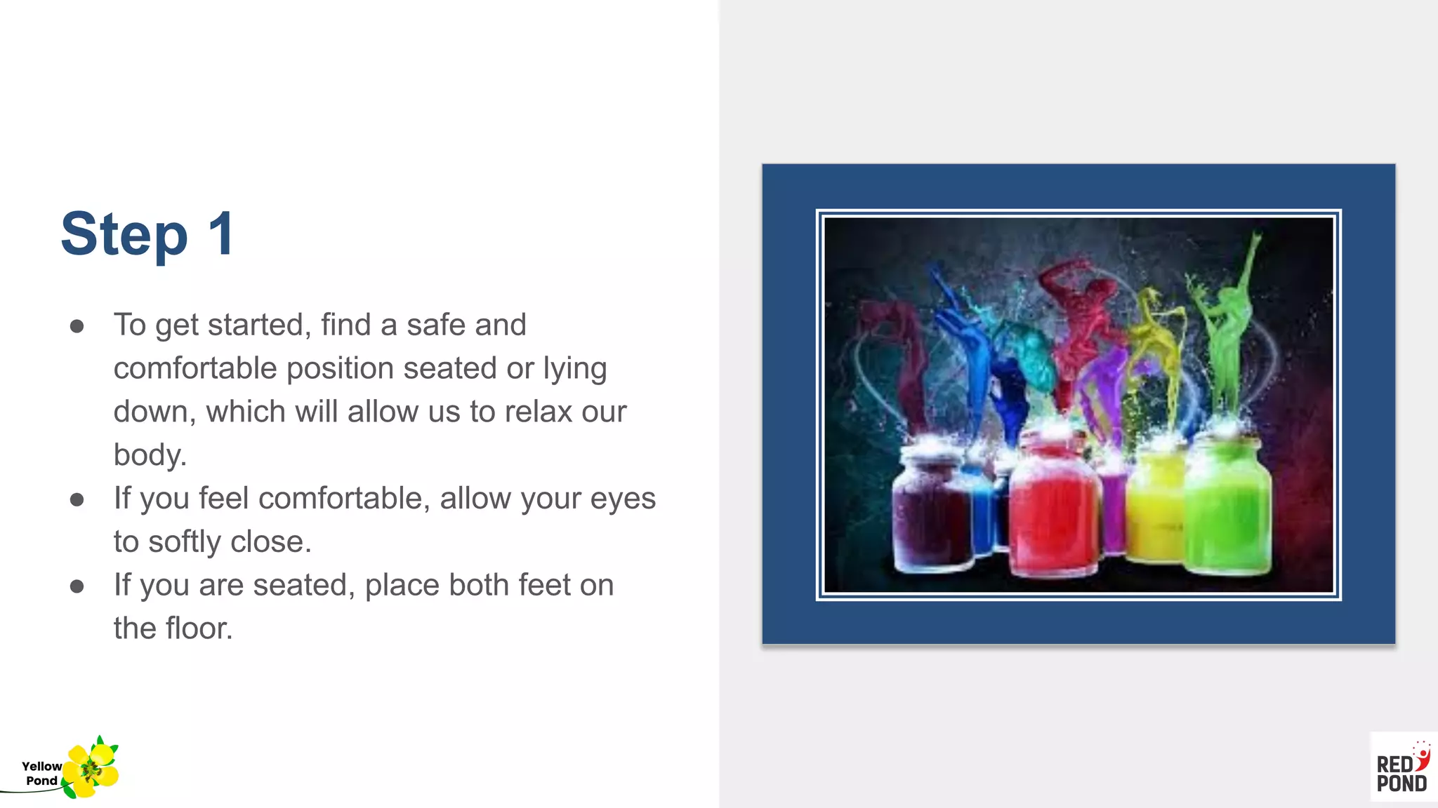 Mindfulness exercise 03 colour breathing | PPT