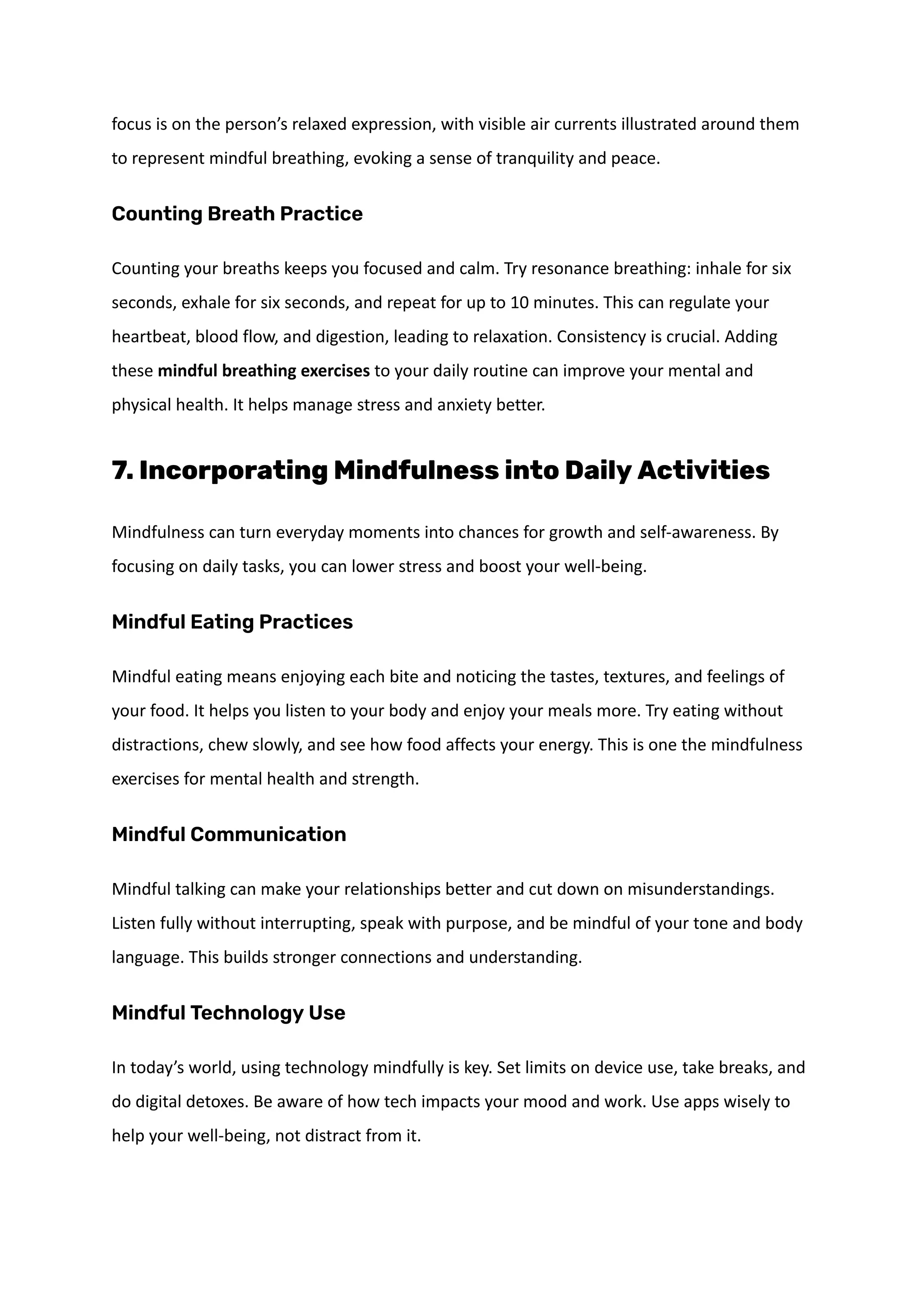 Mindfulness Exercises for Mental Health: How 10 Minutes a Day Can ...