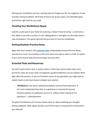 Mindfulness Exercises for Mental Health: How 10 Minutes a Day Can ...