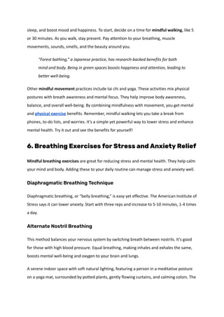Mindfulness Exercises for Mental Health: How 10 Minutes a Day Can ...