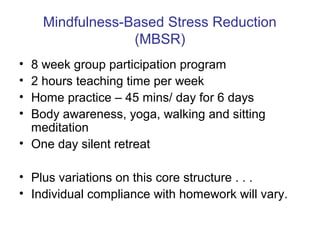 Mindfulness for trainer's workshop | PPT | Brain and Nervous System ...
