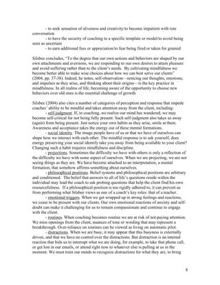 Mindfulness in coaching | PDF | Brain and Nervous System Disorders | Diseases and Conditions