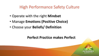 Mindfulness in safety unlocking safety engagement and performance ...