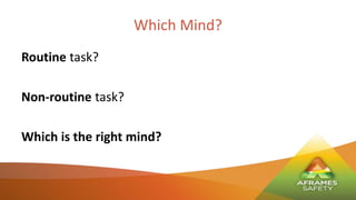 Mindfulness in safety unlocking safety engagement and performance ...
