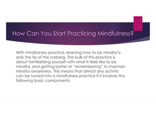 Mindfulness - Art of Living in the Moment | PDF