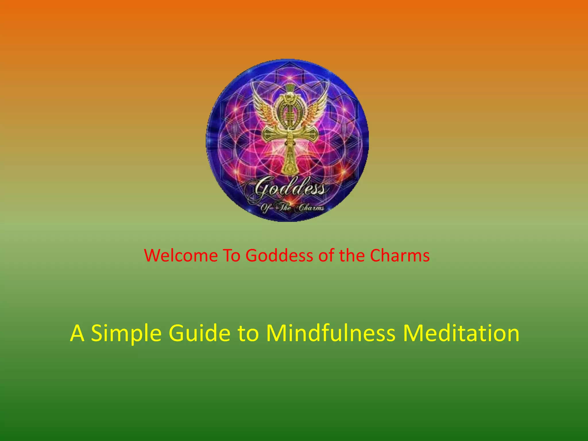 Mindfulness meditation | PPT Mindfulness meditation | PPT