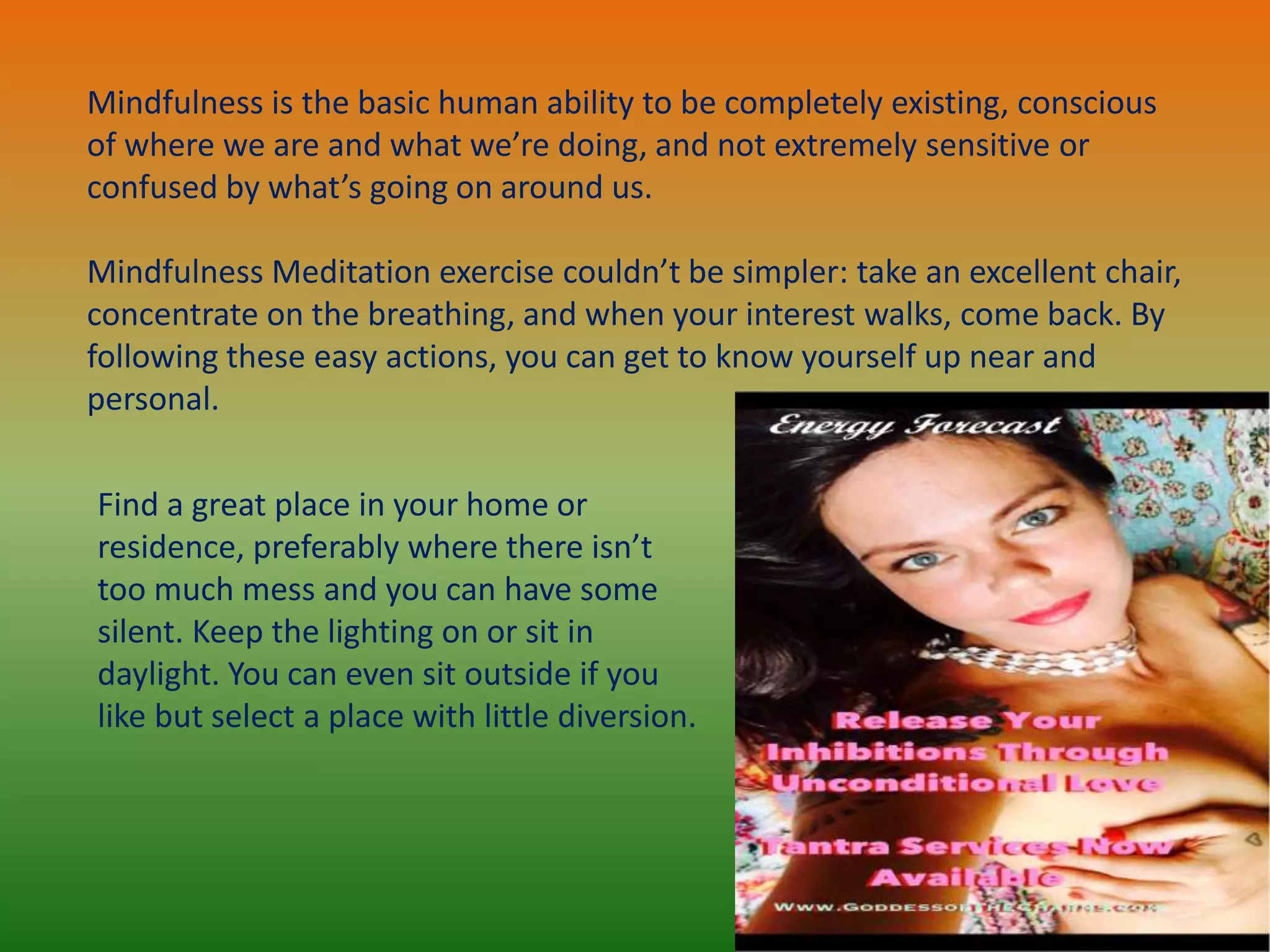 Mindfulness meditation | PPT Mindfulness meditation | PPT