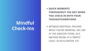 Upgrade Your Mindfulness, Mental Health, Work & Productivity | PDF