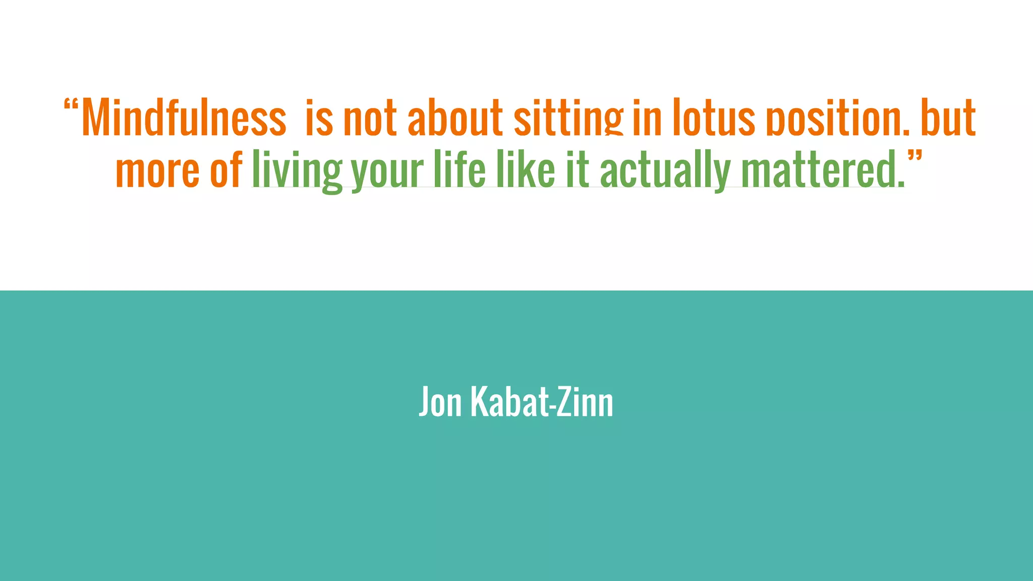 How to Cultivate Mindfulness | PPT
