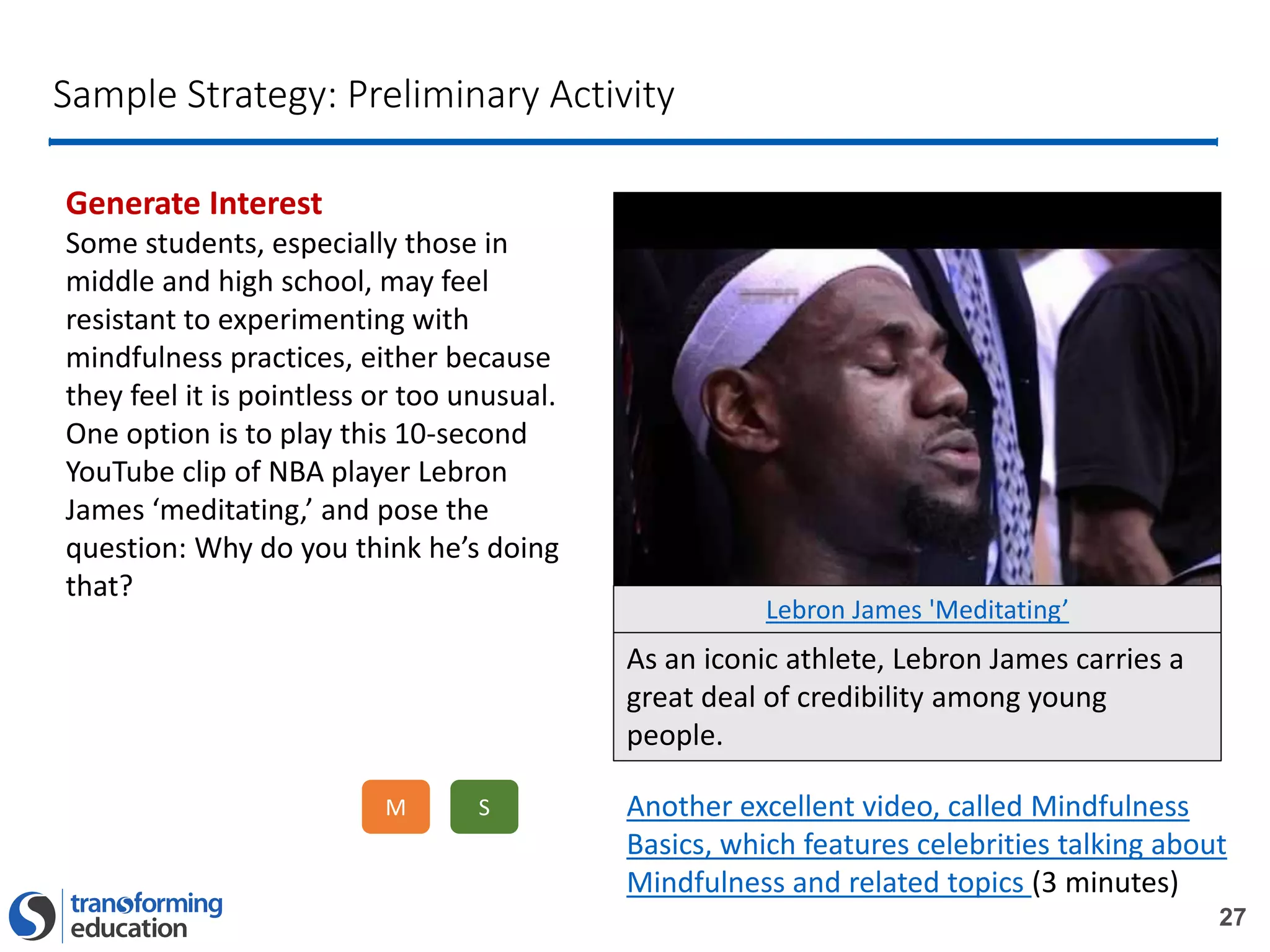 Mindfulness presentation | PPTX