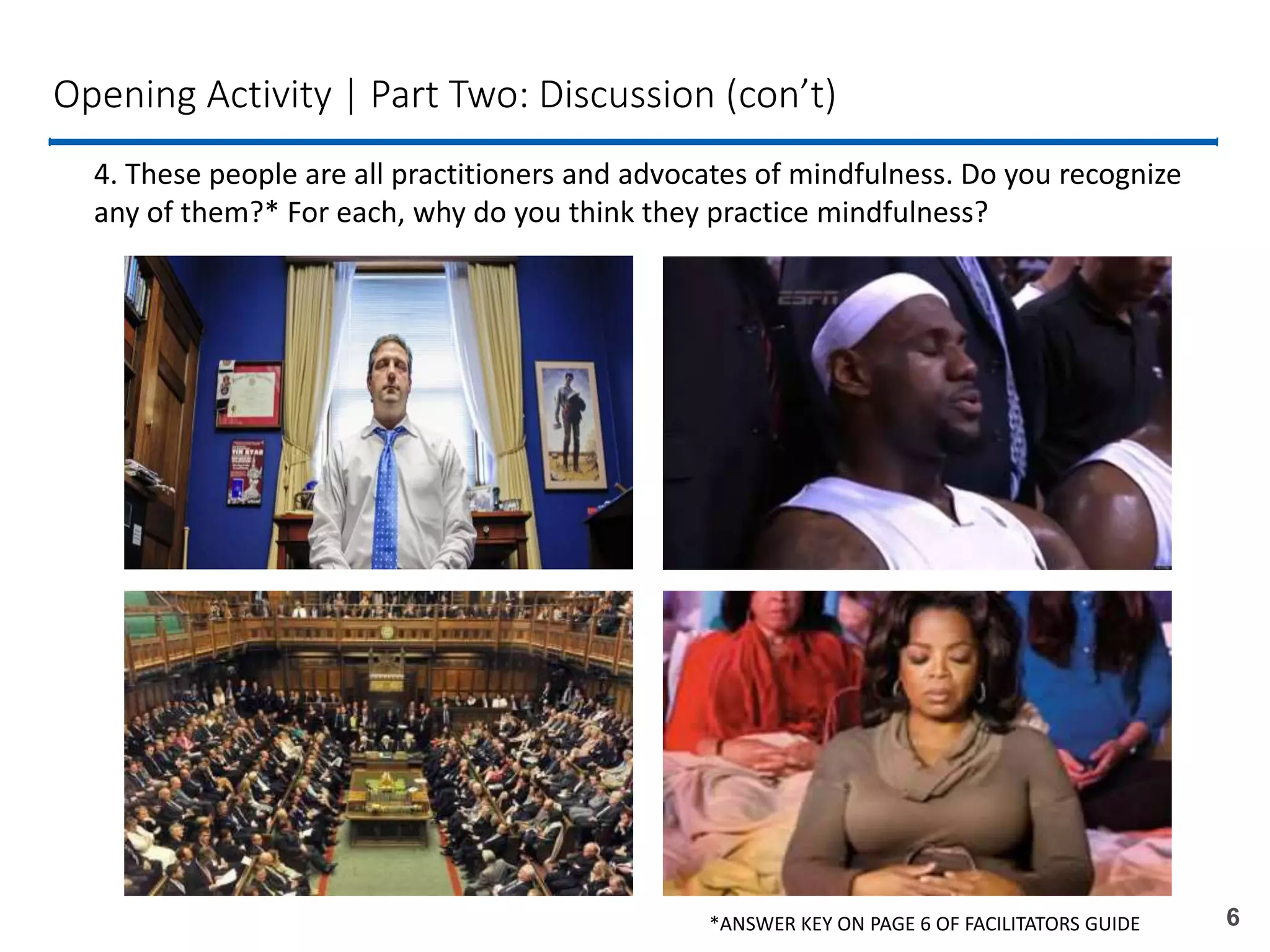 Mindfulness presentation | PPTX