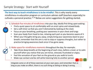 Mindfulness presentation | PPTX