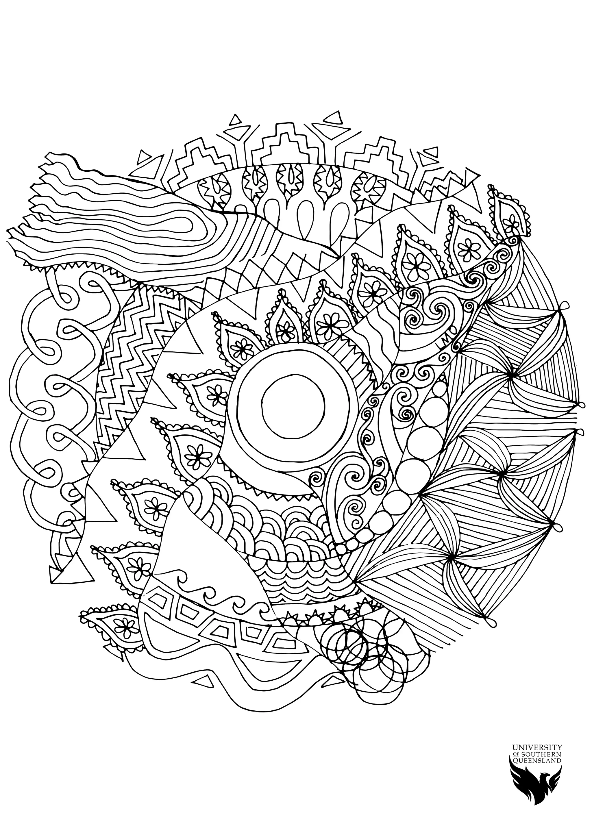 Mindfulness Colouring | PDF | Mental Health | Diseases and Conditions