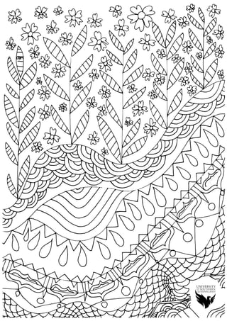 Mindfulness Colouring | PDF | Mental Health | Diseases and Conditions