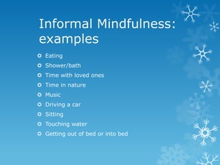 Cultivating Mindfulness to Support Recovery | PPTX