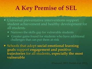 Mindfulness & Social-Emotional Learning in School | PPTX