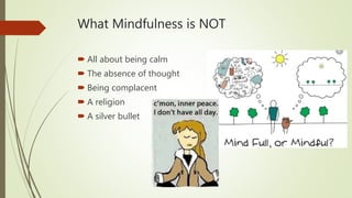 Mindfulness workshop slide deck - intro & session 1 | PPTX