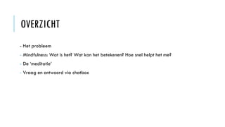 Mindful omgaan met teleurstellingen | PDF