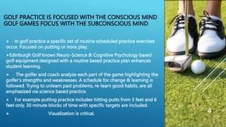 Mind Games in Golf Cont'd | PPTX | Golf | Sports