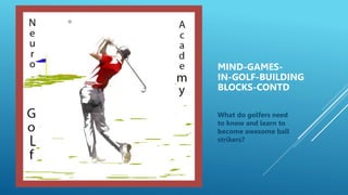 Mind Games in Golf | PPTX