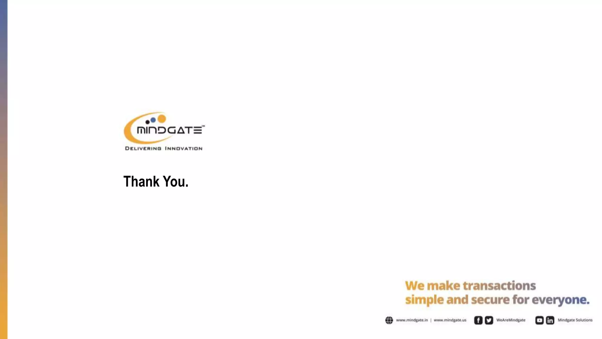 Mindgate Corporate Deck | PPTX