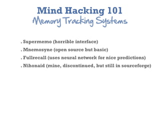Mind Hacking 101 | PDF